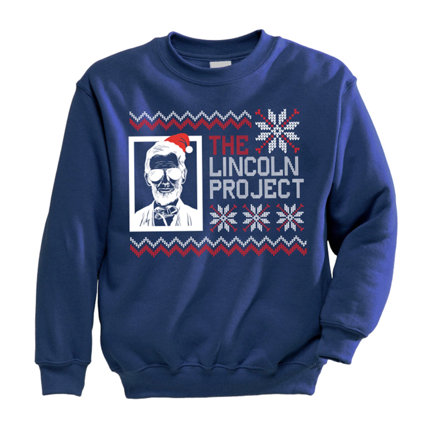 Lincoln Project Ugly Holiday Sweater – The Lincoln Project